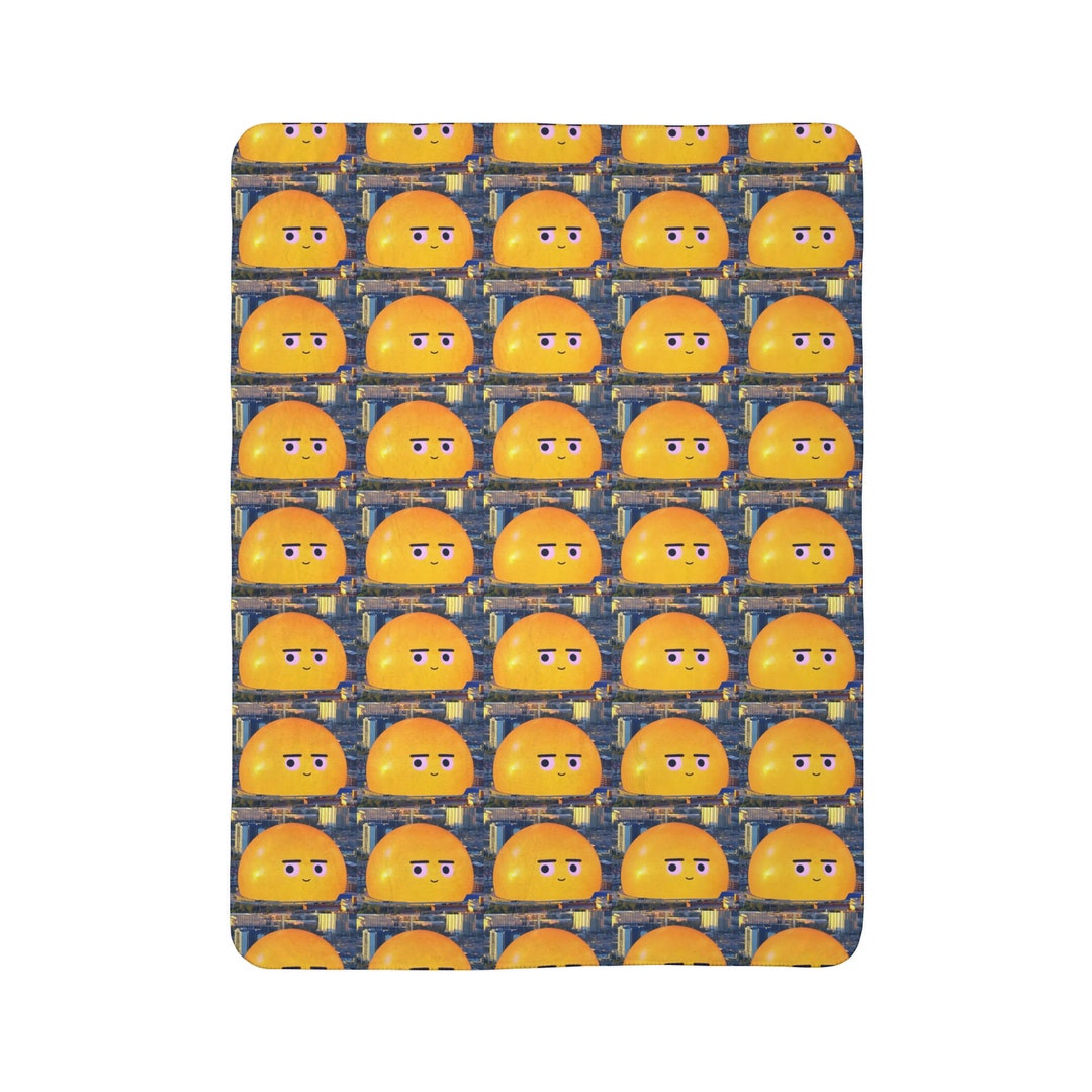 Las Vegas Sphere Orbie Fleece Sherpa Blanket, ASD Sensory Blanket. - Etsy