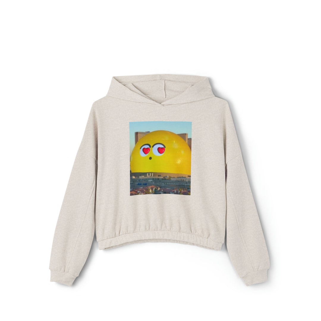 Las Vegas Sphere Orbie Women's Cinched Bottom Hoodie - Etsy Denmark