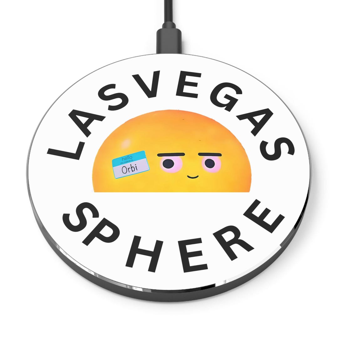 Las Vegas Sphere Orbie Wireless Charger, Tech Gift - Etsy