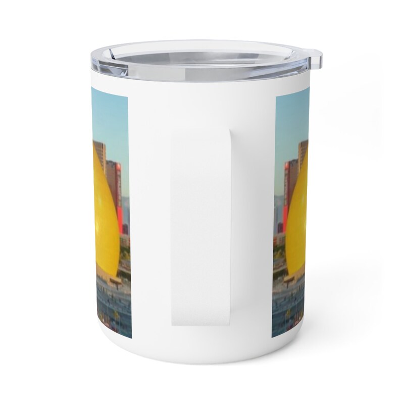 Las Vegas Sphere Wide Eyed Emoji Insulated Coffee Mug, 10oz Las Vegas ...