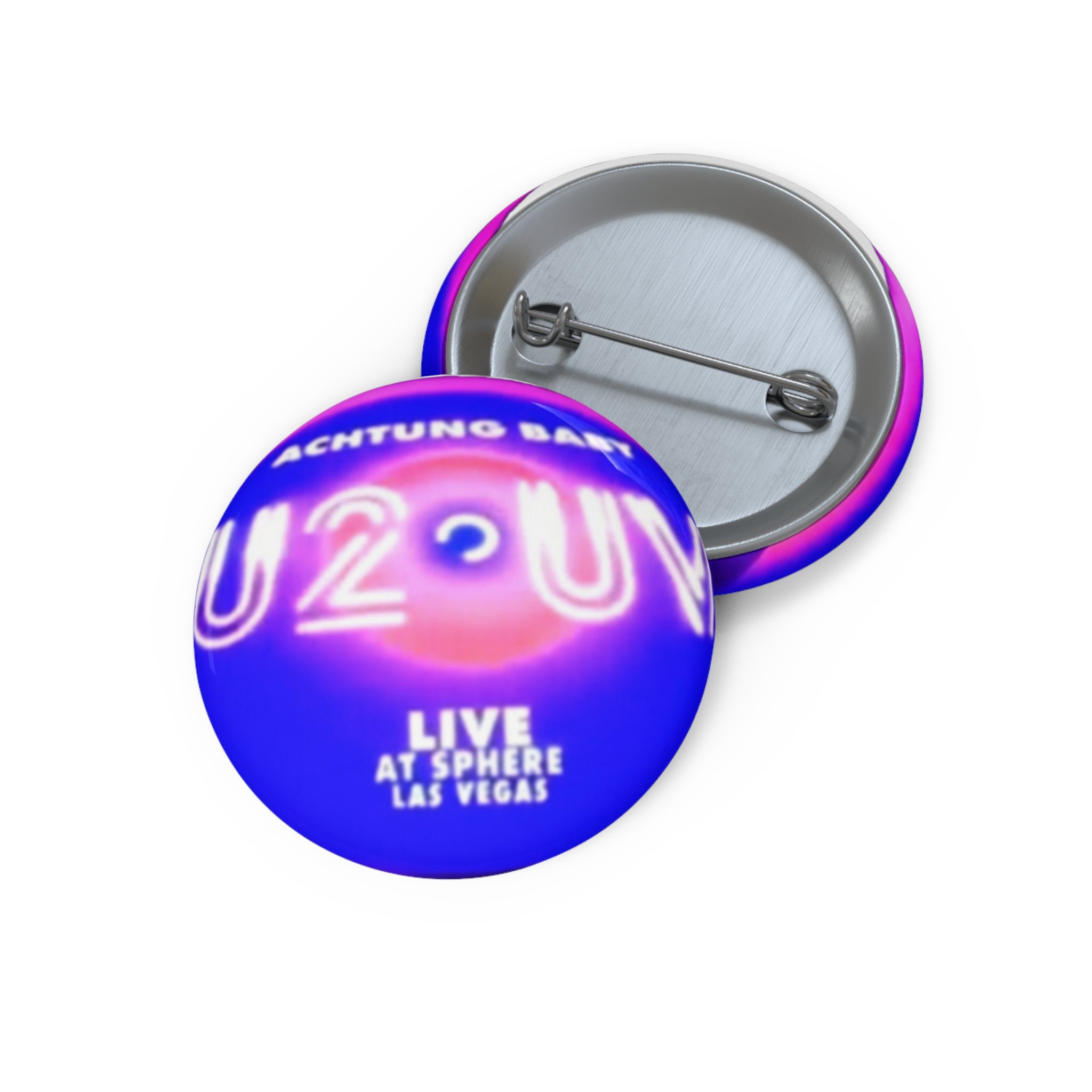 U2 Sphere Las Vegas Concert Pin Button: Custom Souvenir - Etsy