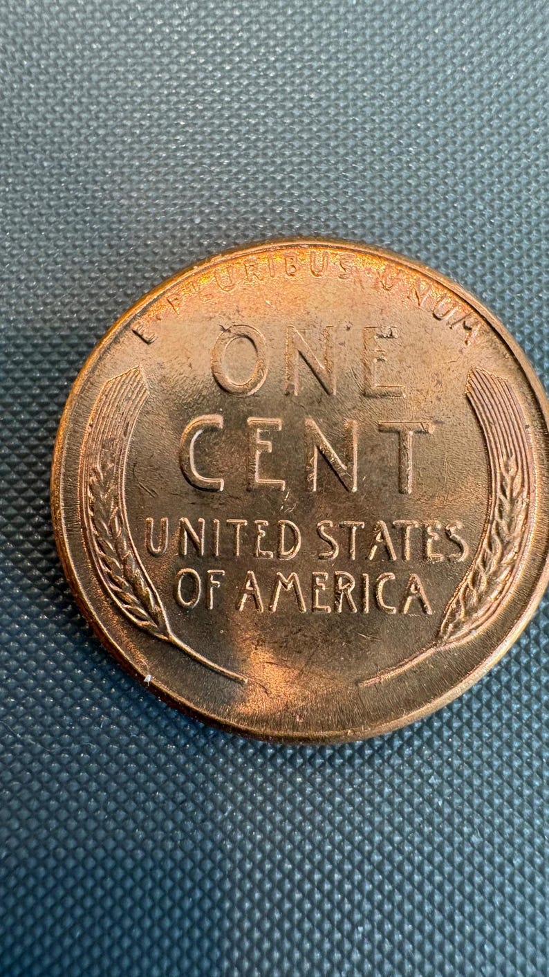 1958 Brilliant Uncirculated Penny - Etsy