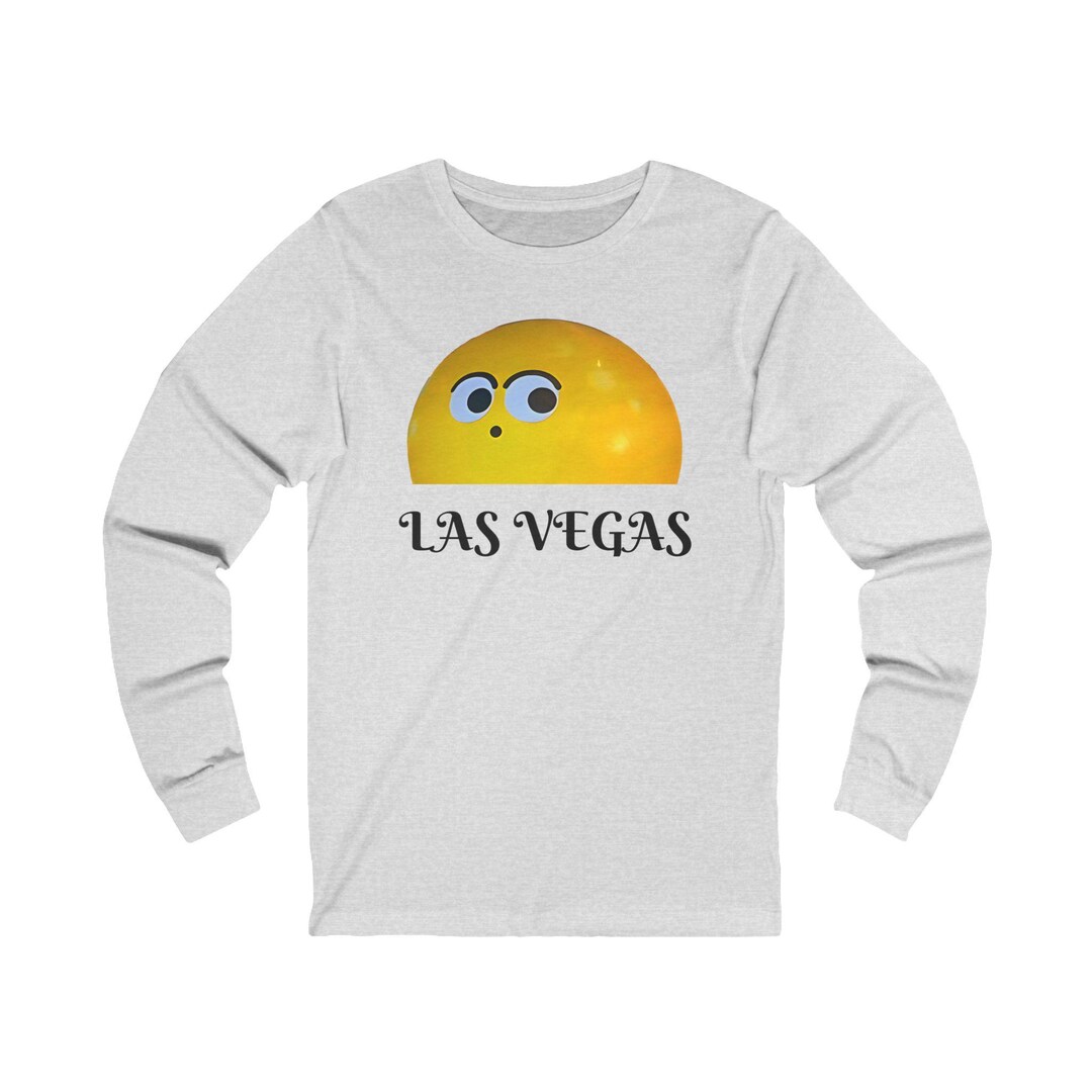 Orbie the Sphere Las Vegas Emoji Hoodie, Wide Eyed Graphic Sweatshirt ...