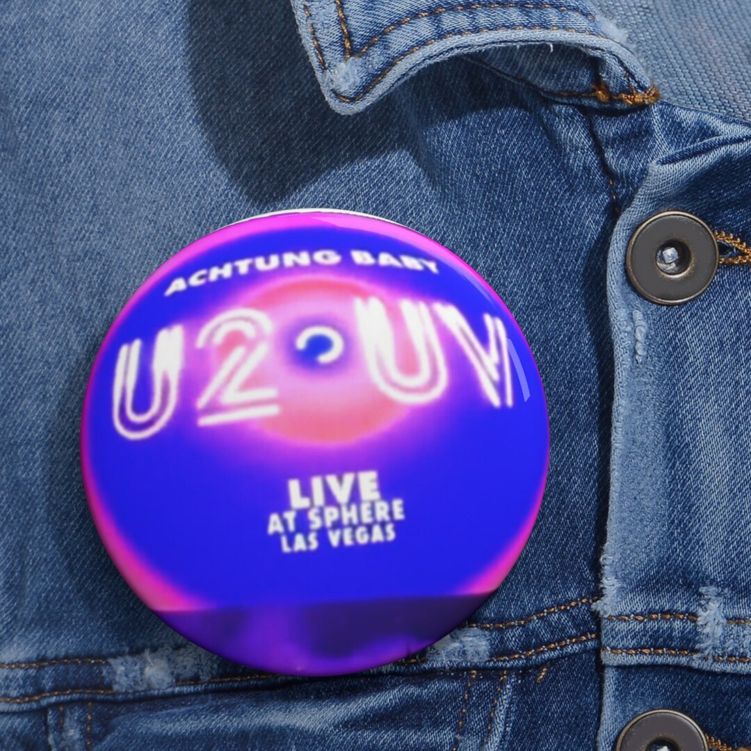 U2 Sphere Las Vegas Concert Pin Button: Custom Souvenir - Etsy