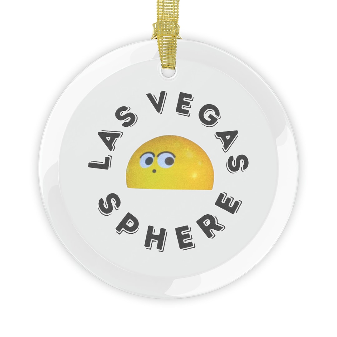 Las Vegas Sphere Glass Ornaments, Sphere Souvenir, Las Vegas Souvenir ...