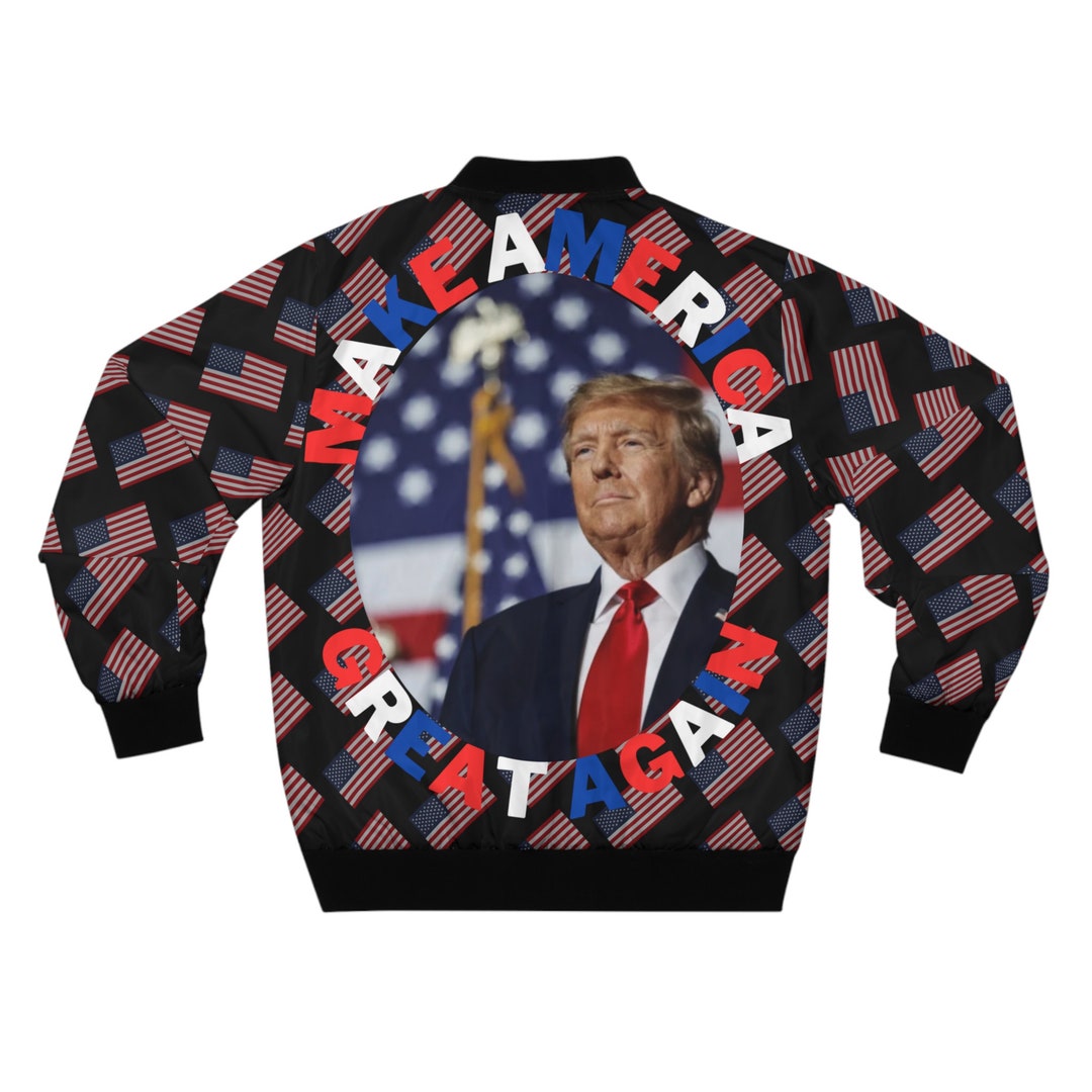 Make America Great Again Men's Bomber Jacket, Trump, Trump for ...