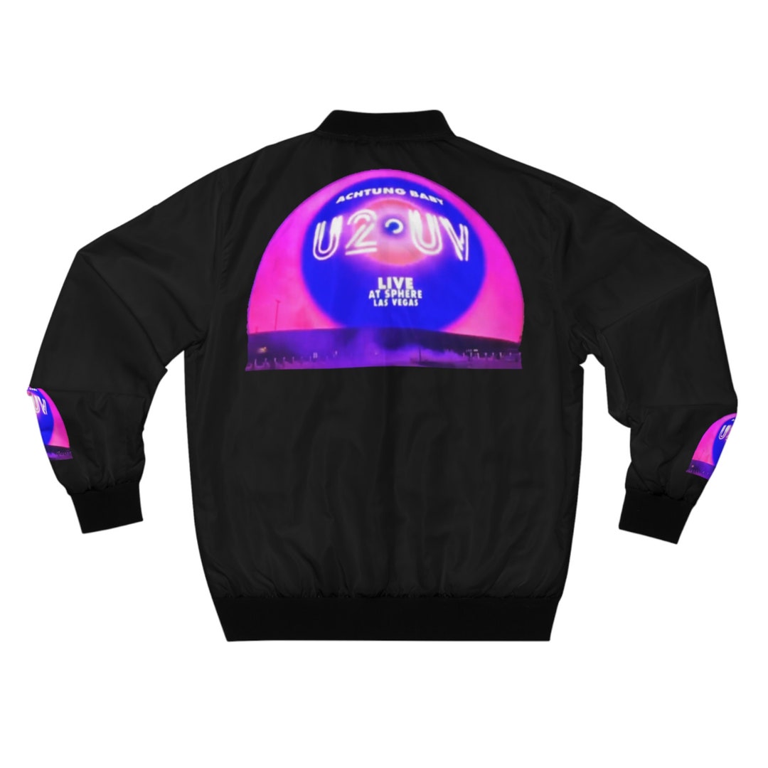 U2 Men's Bomber Jacket - Etsy