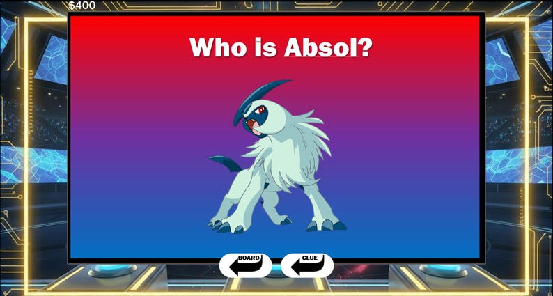 POKÉPARDY | Trivia Powerpoint Game | Customizable | Family Fun Party ...