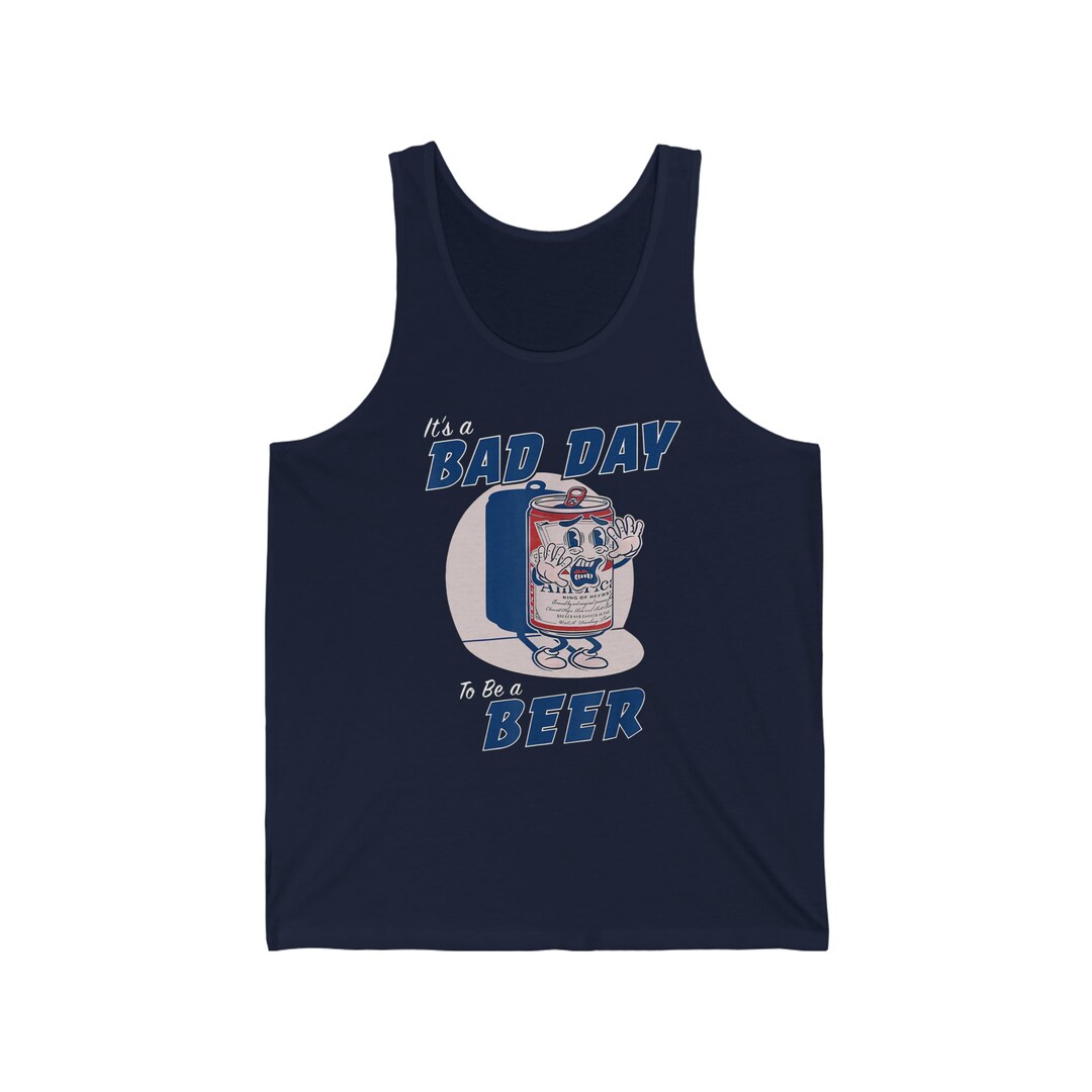 Bad Day to Be A Beer Funny Meme Party Workout Jersey Tank - Etsy