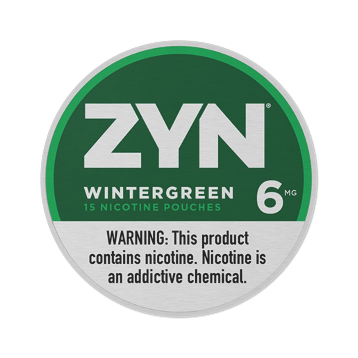 ZYN WINTERGREEN Nicotine Tin Accent Rug - Etsy