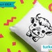 Cute Baby Buffalo, Baby Buffalo SVG, Cute Buffalo Png, Cute Buffalo SVG ...