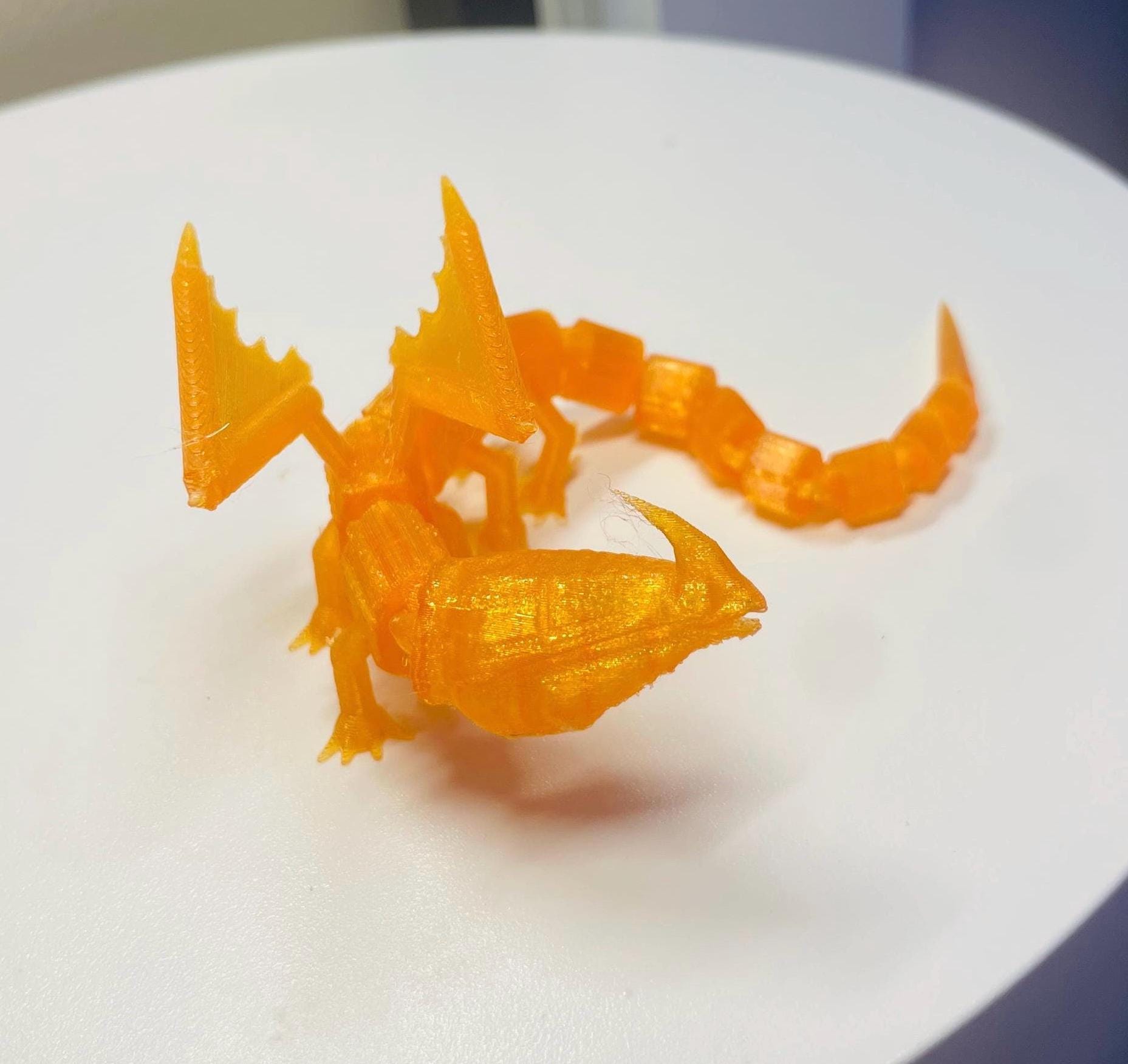 Articulated Fireworm How to Train Your Dragon 3D Printed Dragon ...