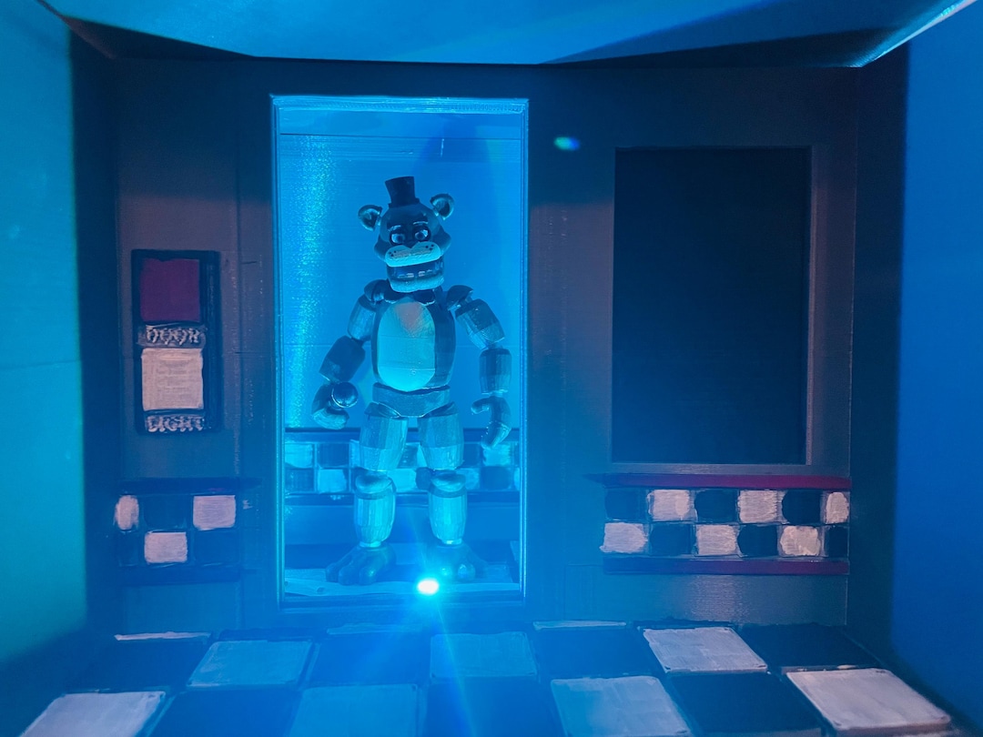 Five Nights at Freddys Power Outage LED Freddy Fazbear Diorama - Etsy ...