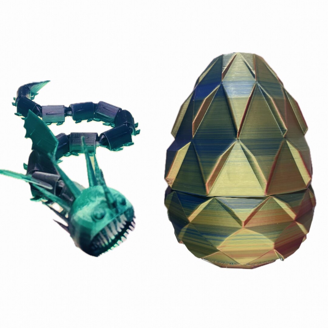 Httyd 3D Printed Articulated Whispering Death Dragon - Etsy