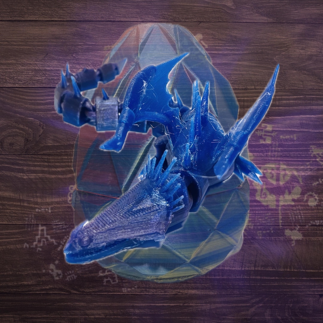 Limited - How to Train Your Dragon 3D Articulated Skrill Dragon Egg ...