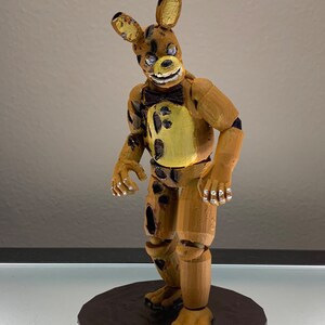 Five Nights at Freddys, the Yellow Rabbit Resin Figure - Etsy