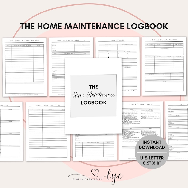 Home Management Binder - Etsy