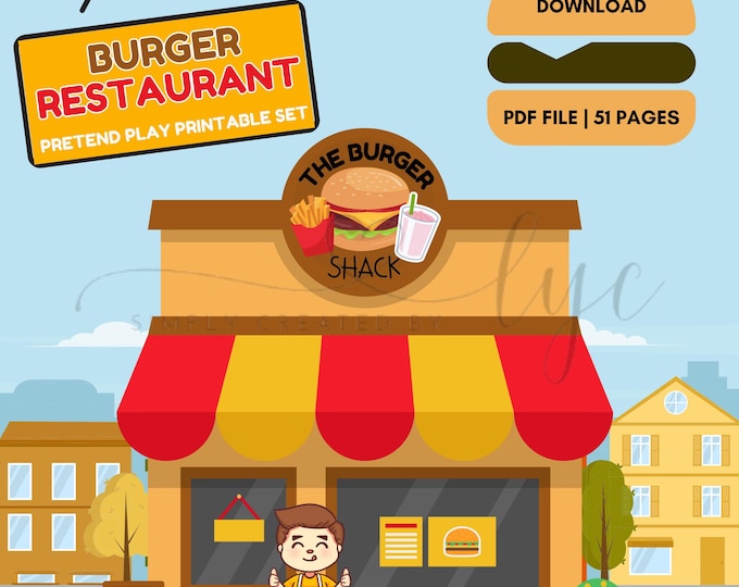 Burger Menu Game | Pretend Restaurant | Money and Counting | Kids Flash ...