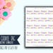Hello Summer Printable Cookie Gift Tag 2x2 Square - Etsy