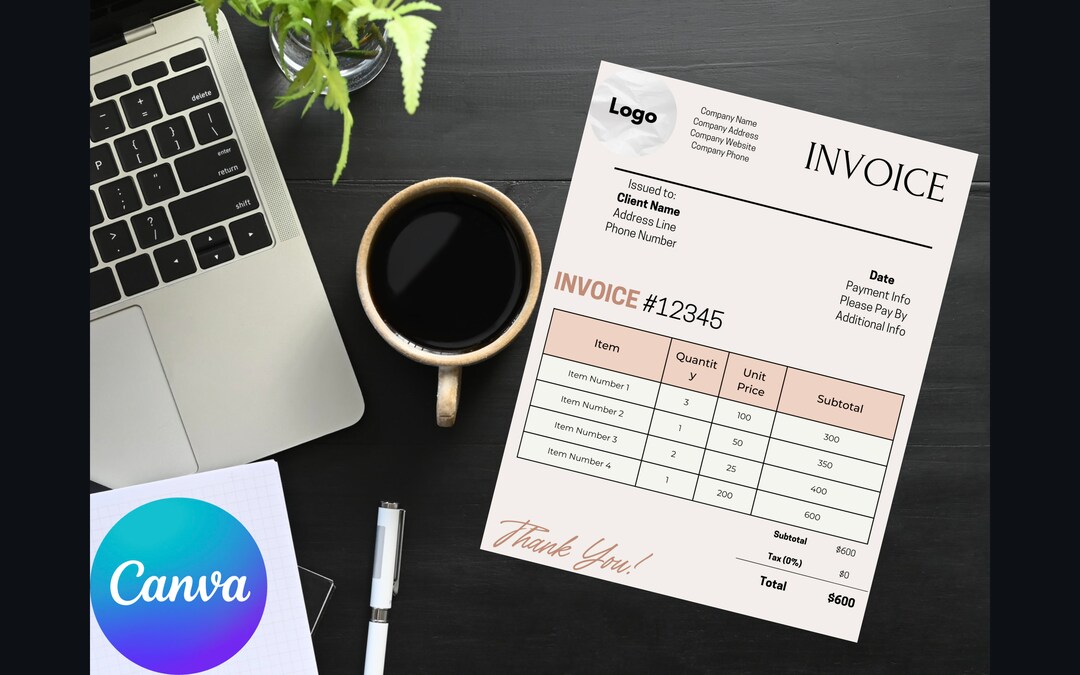 Invoice Template, Invoice, Invoice Template for Small Business ...