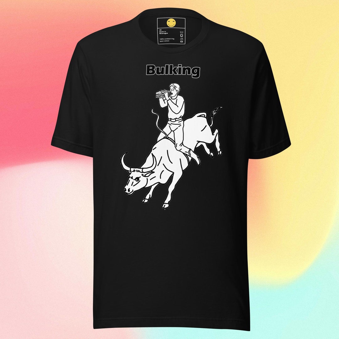 Bulking - Gym Meme T-shirt - Etsy