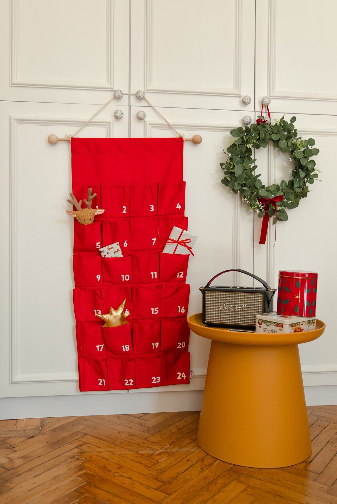 Advent Calendar for Kids Canvas Advent Calendar Fabric With Pockets ...