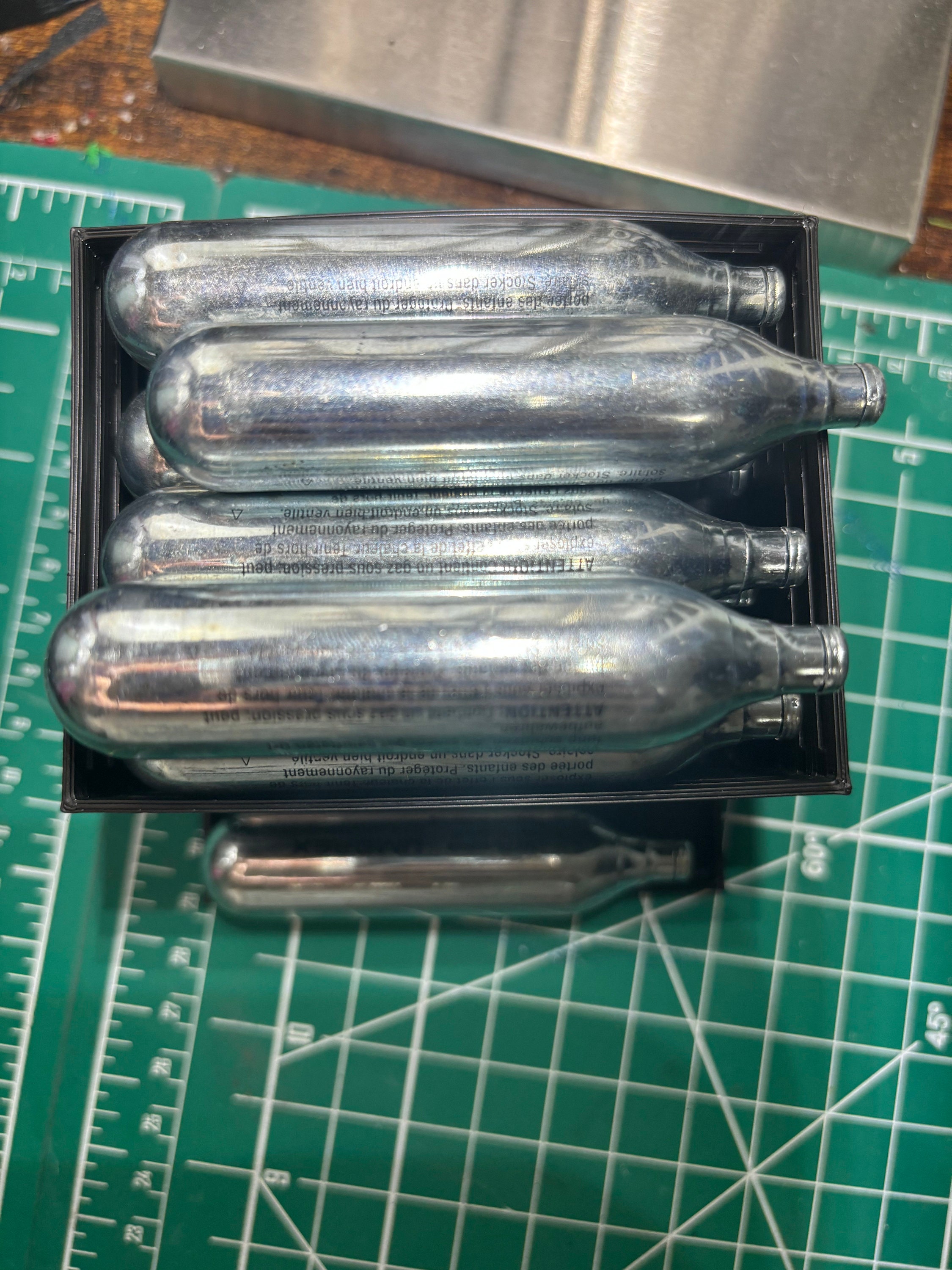 Compressed Air CO2 Canister / Dispenser Cainster Holder - Etsy