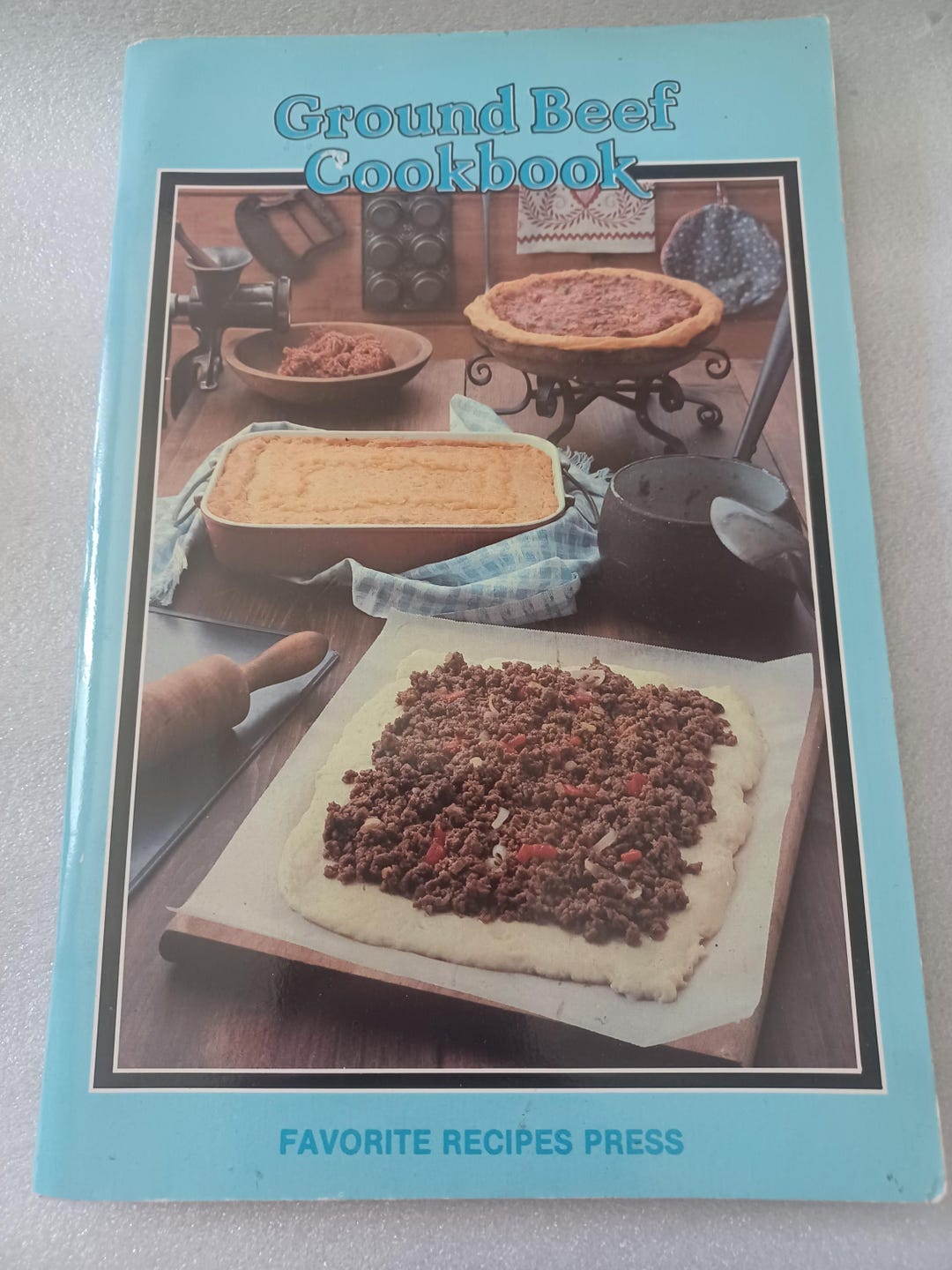 Ground Beef Cookbook - Favorite Recipes Press, 1967 PB - Etsy