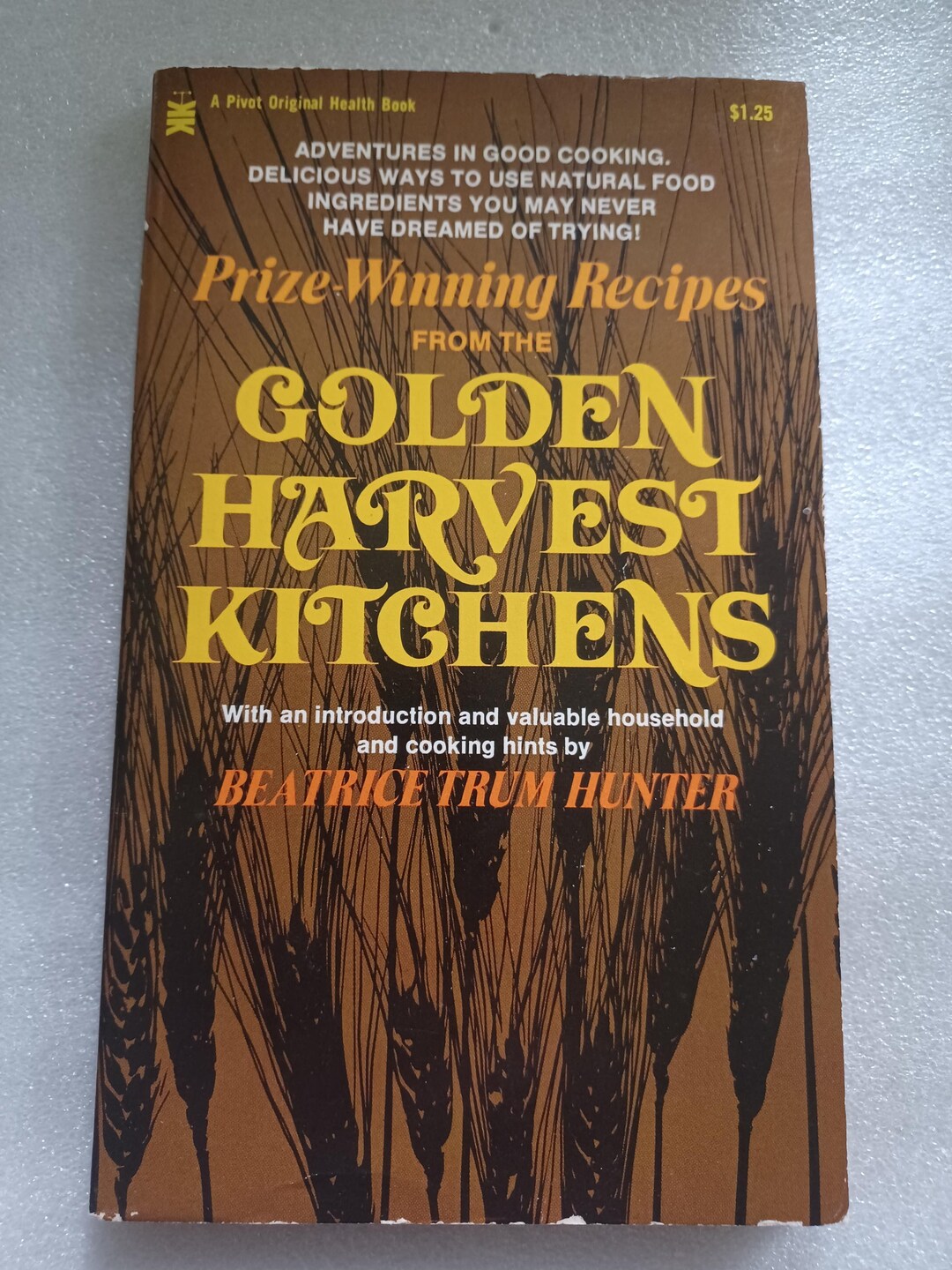 Golden Harvest Kitchens Cookbook - Beatrice Trum Hunter - Etsy