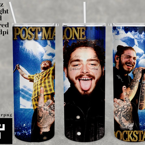 Post Malone Tumbler Wraps - Etsy