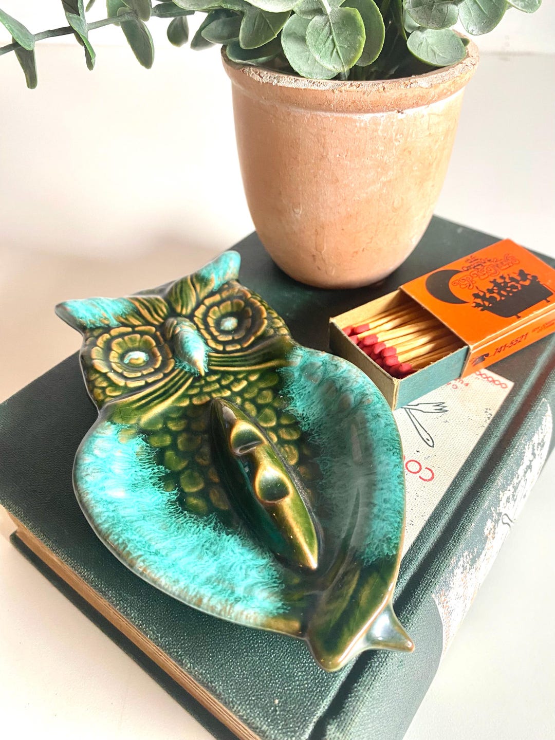Vintage Owl Shaped Ashtray | Tobaccina | Smoking Accessories | MCM ...