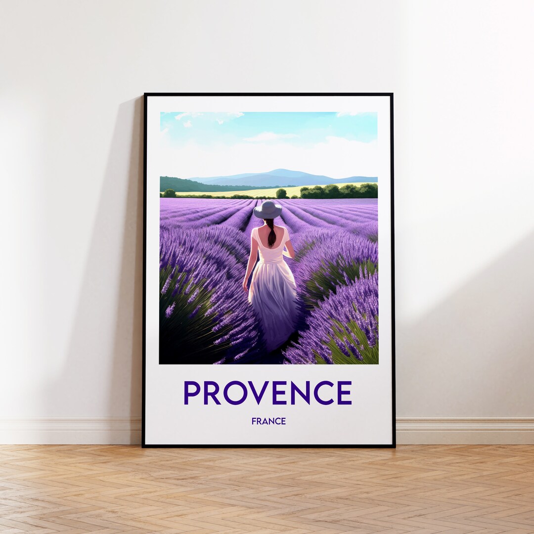 Provence Poster, Der Provence Druck, Provence Poster, Provence ...