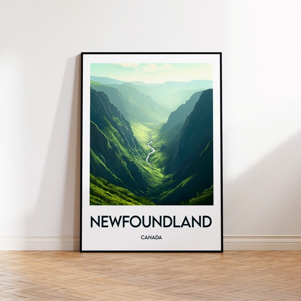 Newfoundland Poster - Etsy