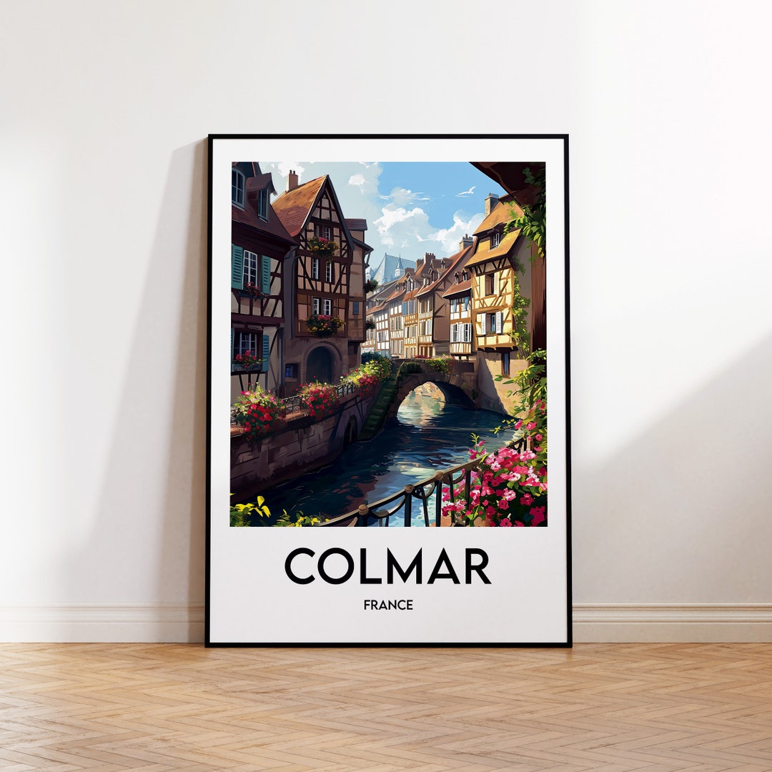 Colmar Poster, Colmar Art Print, Colmar Alsace, Colmar France Gift ...