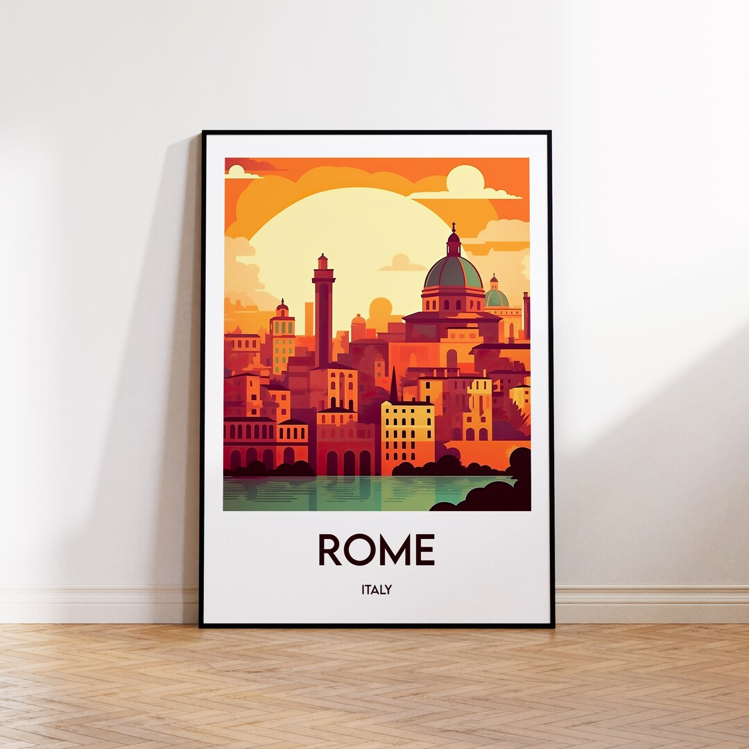 Rome Poster, Rome Print, Rome Gift, Rome Wall Art, Rome Italy, Poster ...