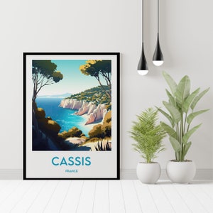 Calanques of Cassis, Cassis Poster, Calanques Art Print, Cassis France ...