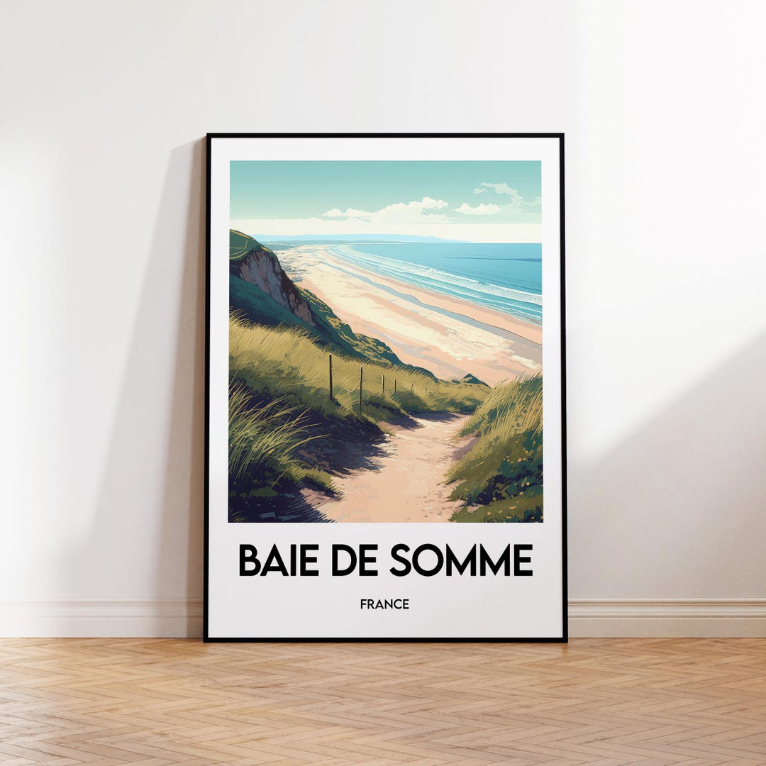 Bay of Somme Poster, Bay of Somme Art Print, Bay of Somme France ...