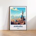 Ankara Poster, Ankara Print, Ankara Turkey Gift, Ankara Turkey Wall Art ...