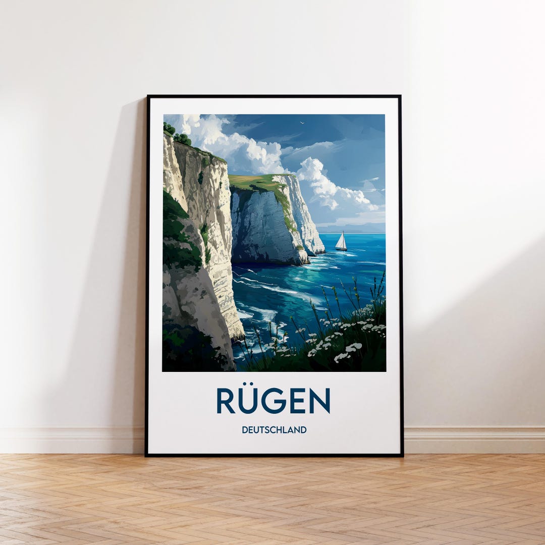 Rügen Poster, Rugen Art Print, Rugen Island Gift, Germany Wall Art - Etsy