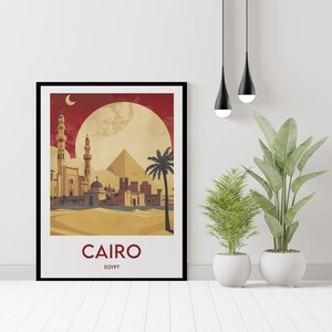 Cairo Poster, Cairo Art Print, Cairo Egypt Customizable, Cairo Egypt ...