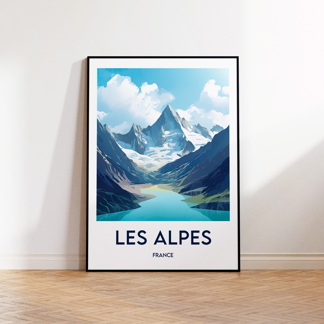 The Alps Poster, the Alps Poster, the Alps Print, the Alps Gift, the ...
