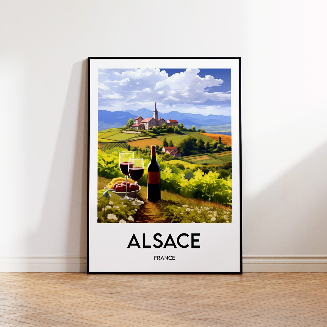 Alsace Poster Alsace Poster Alsace Print Alsace France - Etsy