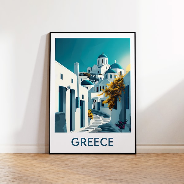 Greece Poster - Etsy