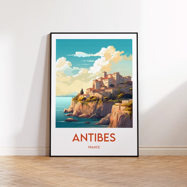 Antibes poster - Etsy France
