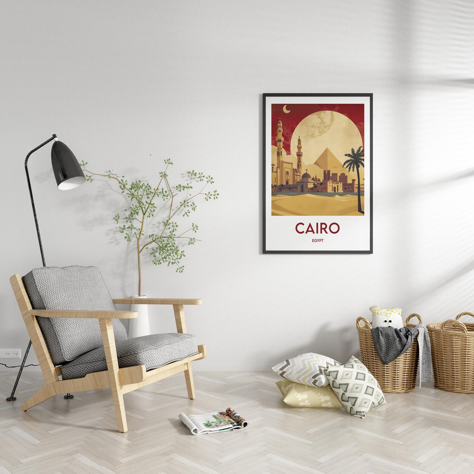 Cairo Poster, Cairo Art Print, Cairo Egypt Customizable, Cairo Egypt ...