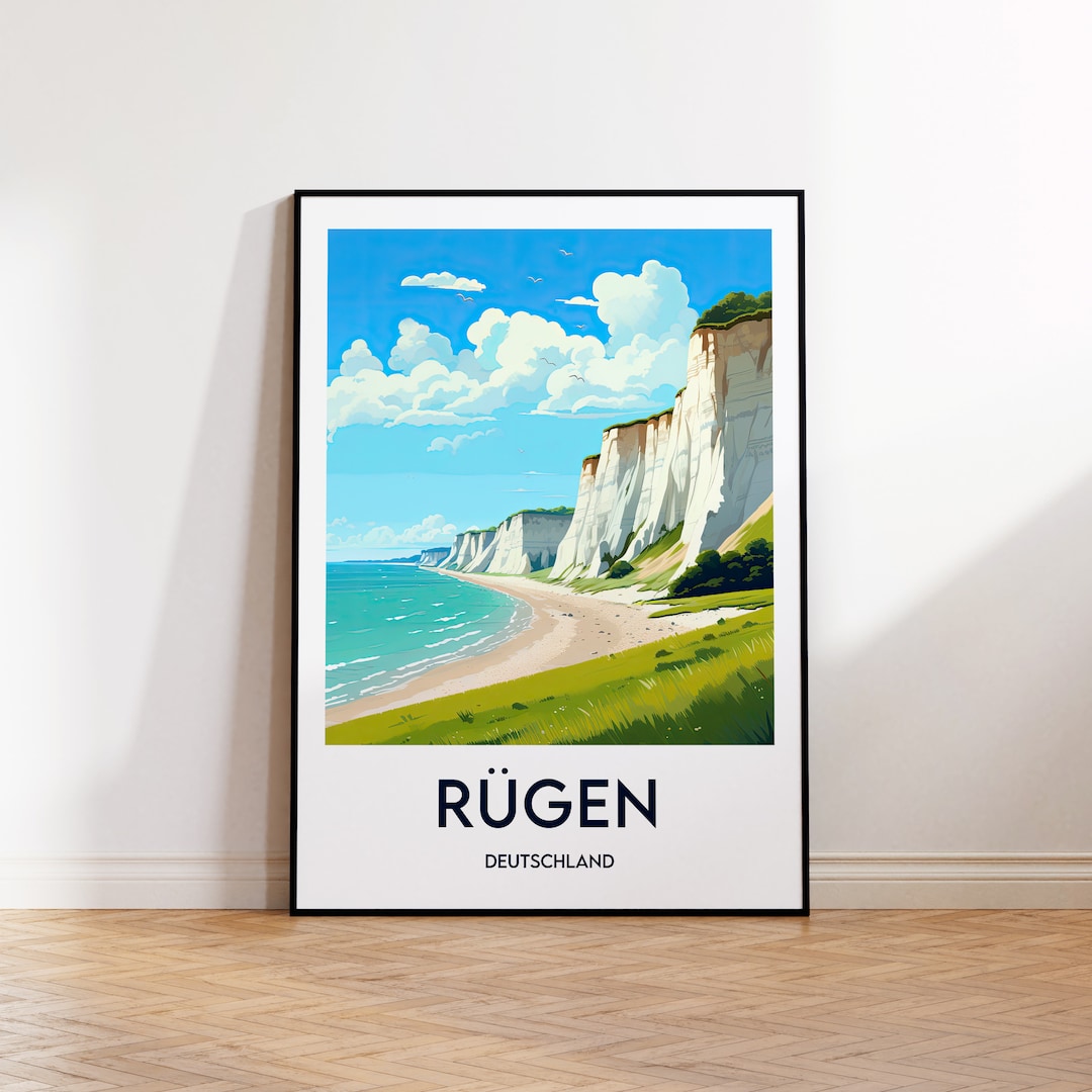 Rügen Poster Rügen Print Rügen Insel Rugen Germany Gift - Etsy