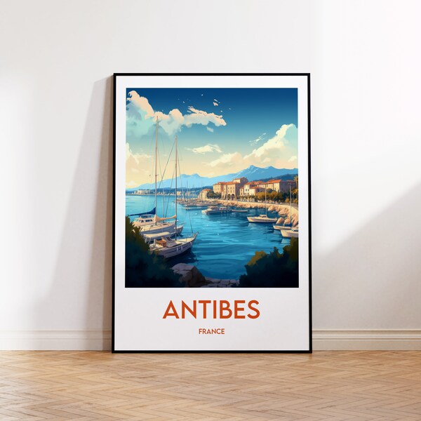 Antibes poster - Etsy France