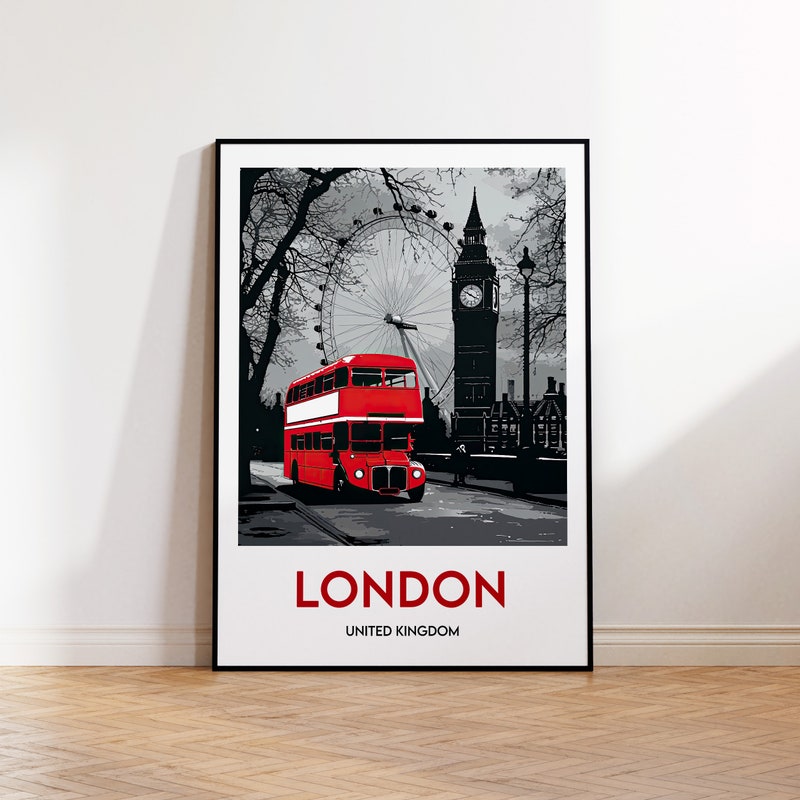 London Poster - Etsy UK