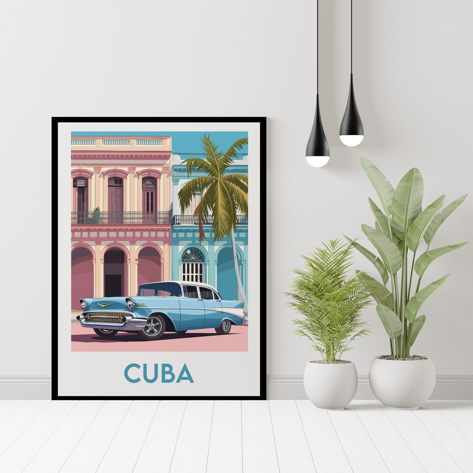 Cuba Poster, Cuba Art Print, Cuba Havana, Santiago De Cuba Gift ...