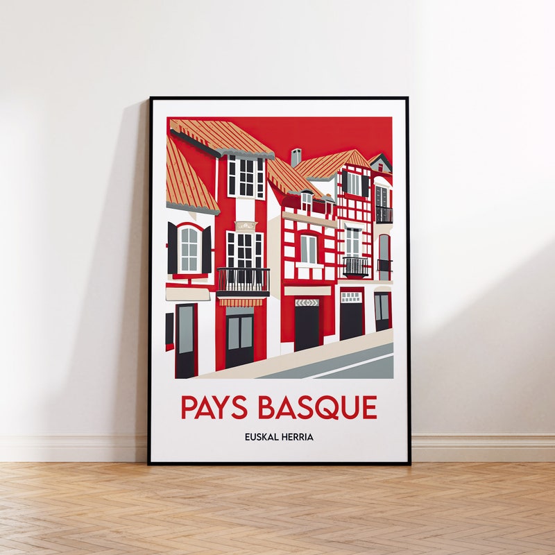 Basque Country Art - Etsy